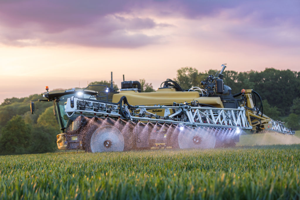 AGCO’s RoGator 600D with Vision Cab at National propelled sprayer demo ...